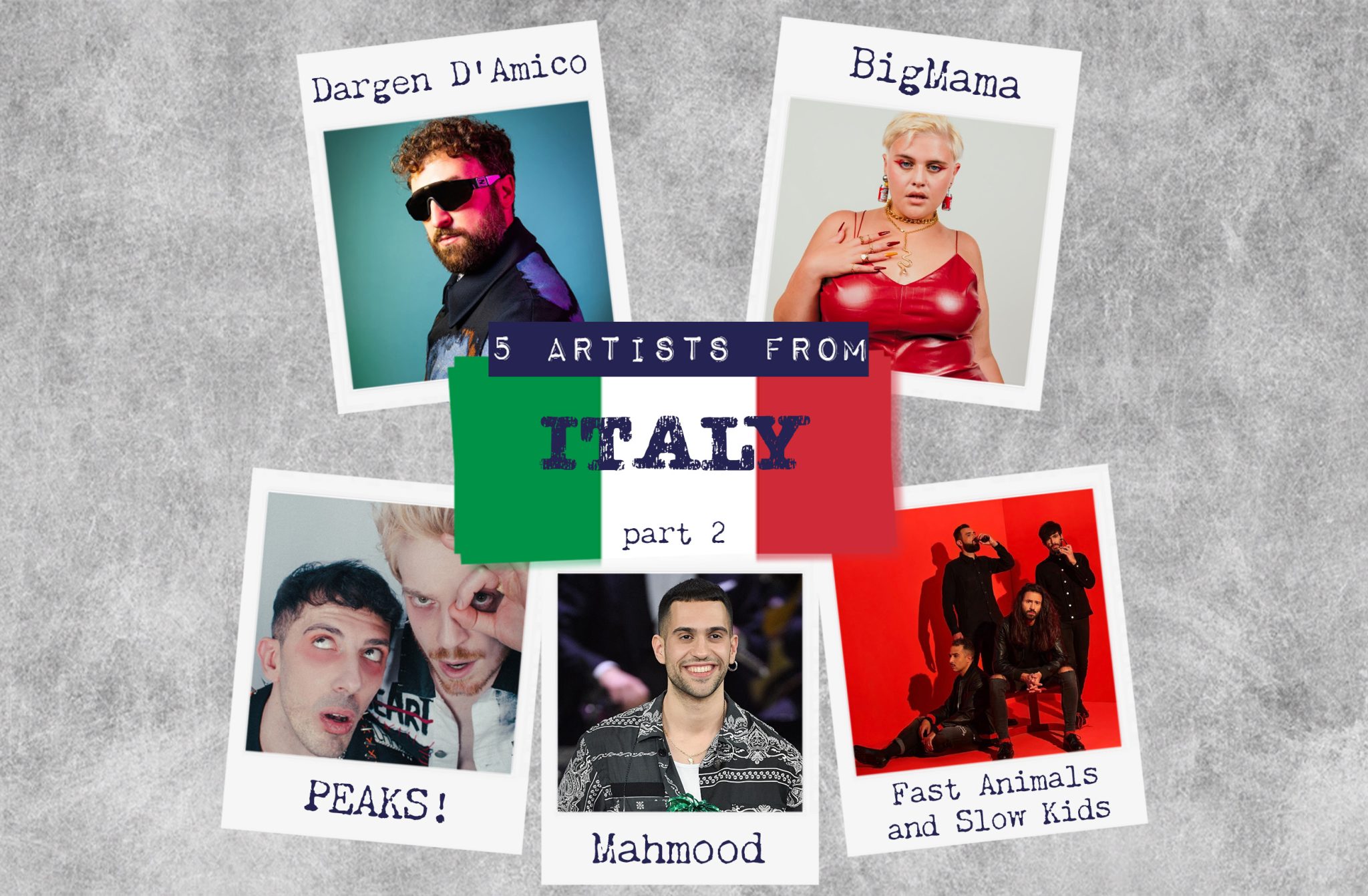 5 Artists From: Italy! (Part 2)